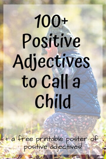 100+ Positive Adjectives to Describe a Child - With Free Printable ...