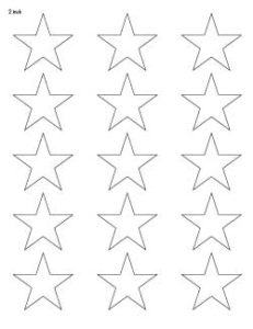 25+ Free Printable Star Templates (& extra large star pattern!) - The ...