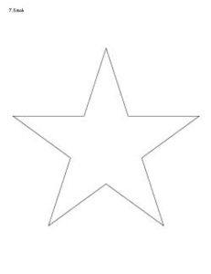 25+ Free Printable Star Templates (& extra large star pattern!) - The ...