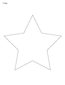 25+ Free Printable Star Templates (& extra large star pattern!) - The ...