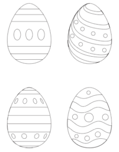 Free Printable Easter Egg Templates & Easter Egg Coloring Pages - The ...
