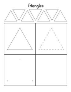 Free Printable Triangle Templates - The Artisan Life