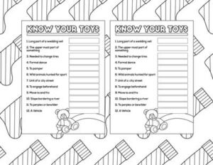 Free Printable Christmas Games for Parties and Families - The Artisan Life