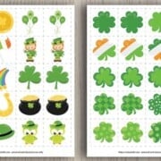 Free Printable Matching Card Games - The Artisan Life