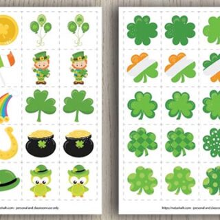 Free Printable Matching Card Games - The Artisan Life
