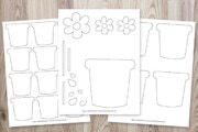 Free Printable Flower Pot Templates - The Artisan Life
