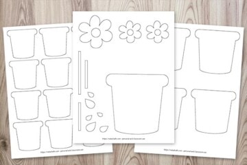 Free Printable Flower Pot Templates - The Artisan Life