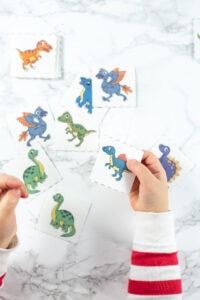 Free Printable Dinosaur Matching Game (for your dino-loving child ...