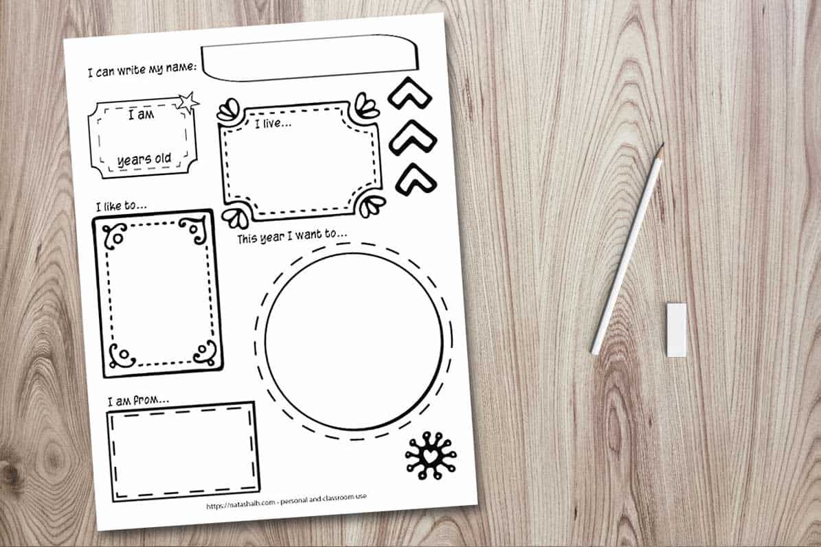 3 Free All About Me Printables (icebreaker activity for back to school ...