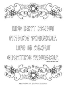 21+ FREE Inspirational Coloring Pages (for when you're having a tough ...