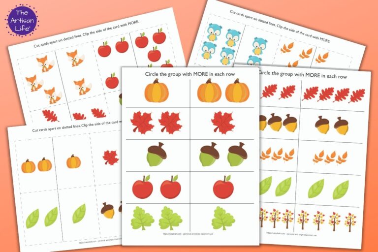 Free Printable Fall Bingo (low-prep family fun!) - The Artisan Life
