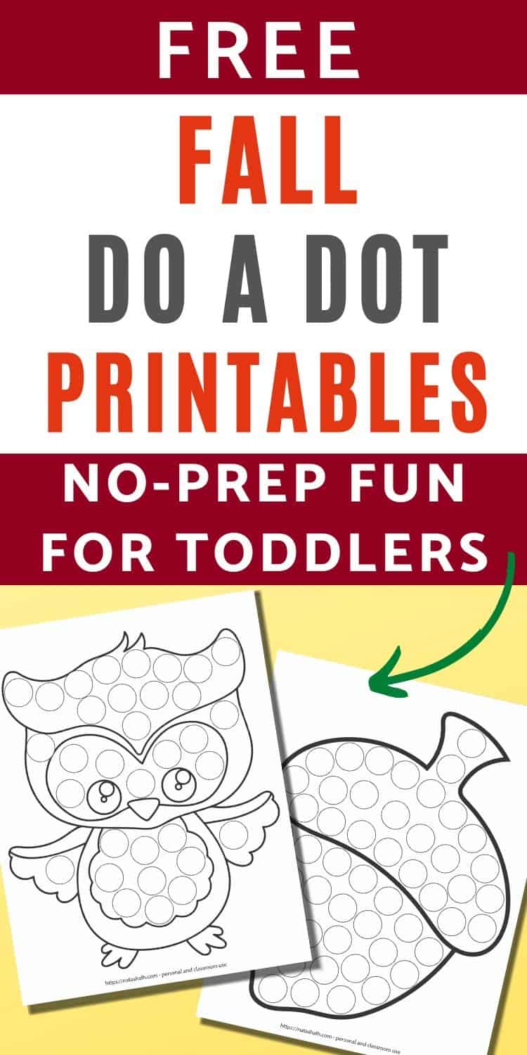 11+ Free Fall Dot Marker Printables (no-prep fun for toddlers ...