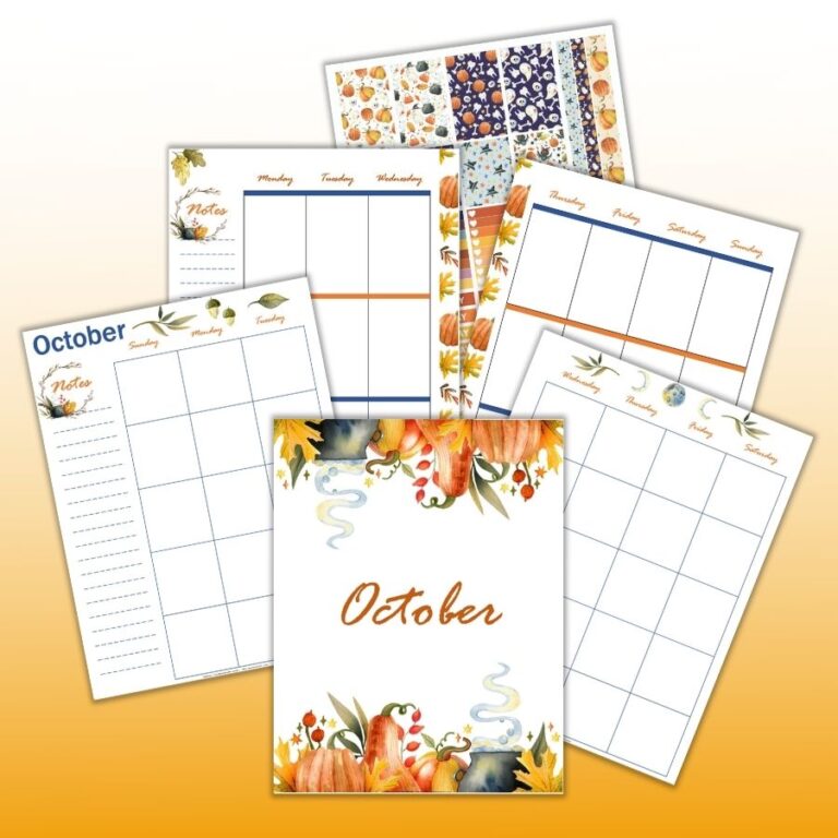 October Journal Prompts: make journaling fun & easy with these free ...