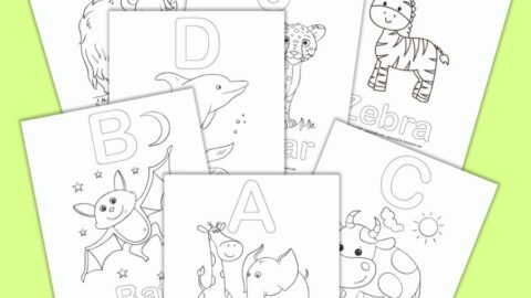 Free Printable Letter D Book Emergent Reader - The Artisan Life