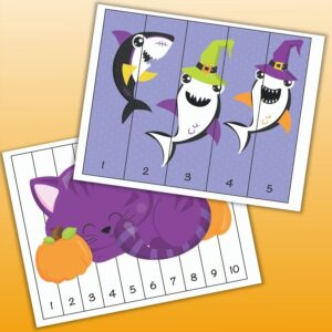 Free Printable Halloween Color by Number - The Artisan Life