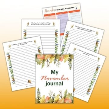 October Journal Prompts: make journaling fun & easy with these free ...