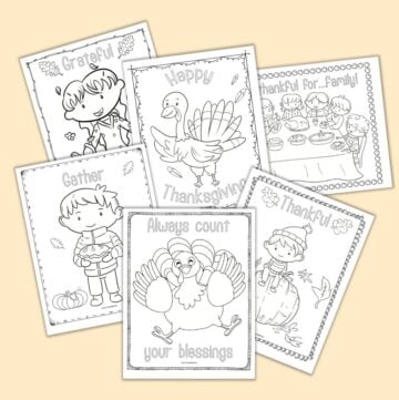 Thanksgiving Gratitude Worksheet Printable - The Artisan Life