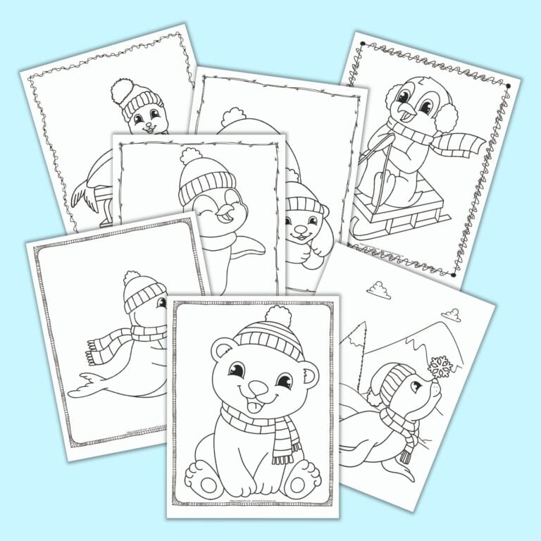 Free Printable Snowman Templates - The Artisan Life