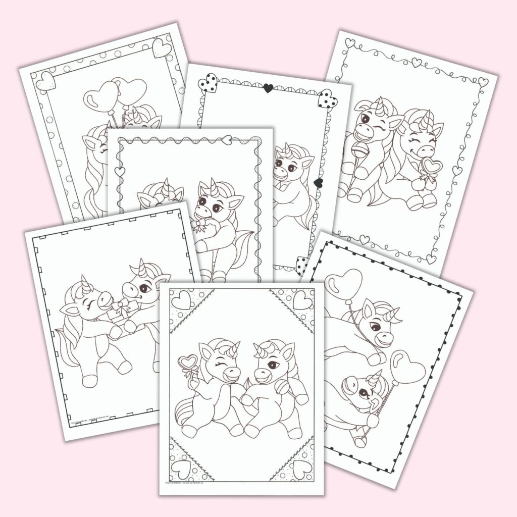 5 Free Printable Unicorn Templates (for cute unicorn crafts) - The ...