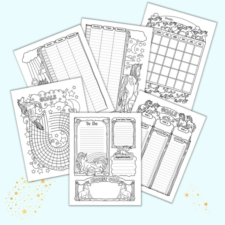 Free Printable Queen Bee Planner Pages (to slay the day) - The Artisan Life