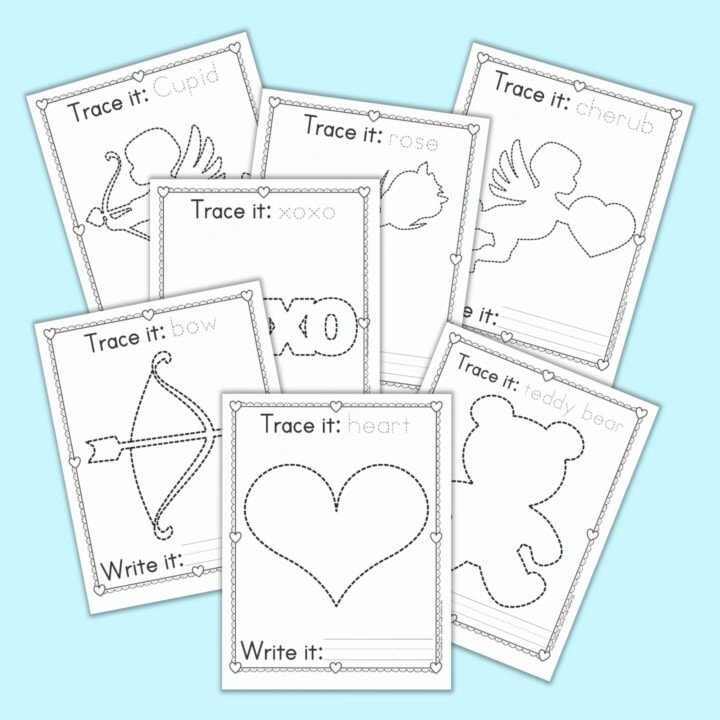 Free Printable Valentine's Day Do a Dot Marker Coloring Pages - The ...