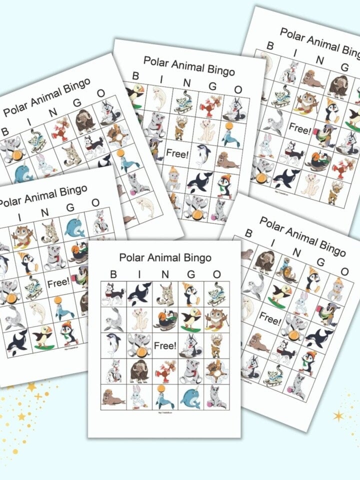 Free Printable Picture Bingo - The Artisan Life