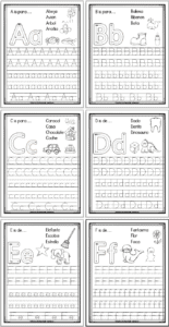Free Printable Spanish Alphabet Tracing Worksheets - The Artisan Life