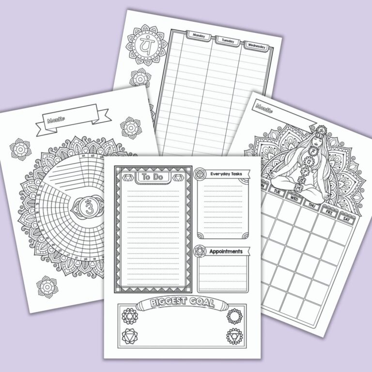 Free Printable Crochet Planner (to finally finish your projects on time ...