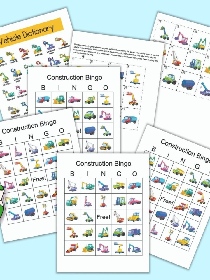 Free Printable Picture Bingo - The Artisan Life