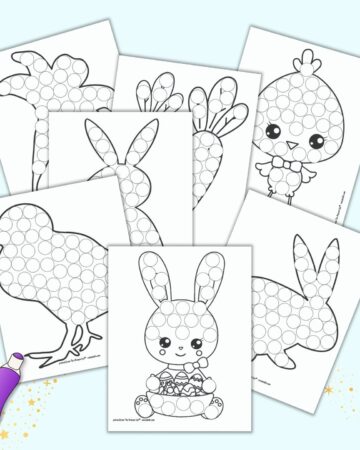 Dot Marker Coloring Pages Archives - Page 3 of 4 - The Artisan Life