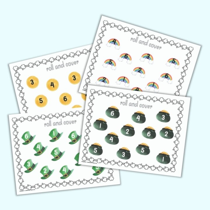 Free Printable Shamrock Templates (includes green shamrocks!) - The ...