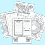 Free Printable Queen Bee Planner Pages (to slay the day) - The Artisan Life