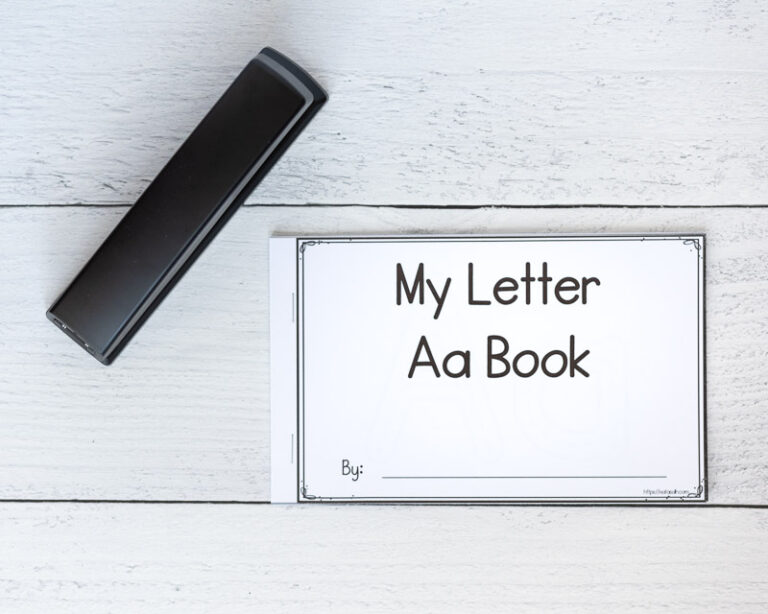Free Printable Letter X Book Emergent Reader - The Artisan Life
