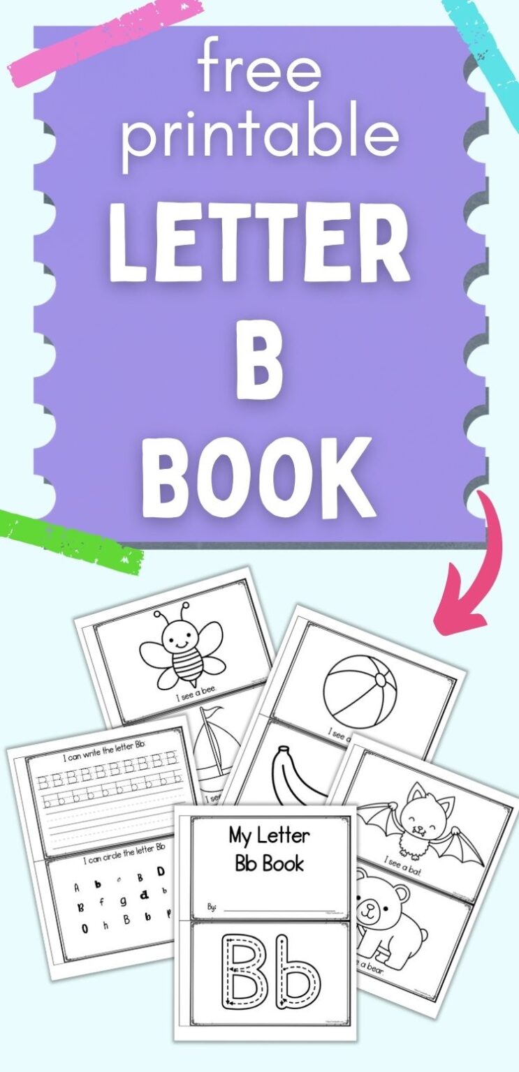 Free Printable Letter B Book - Letter B Emergent Reader for ...