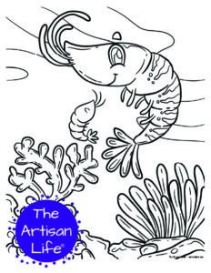 21+ Free Printable Cute Sea Creature Coloring Pages for Kids - The ...