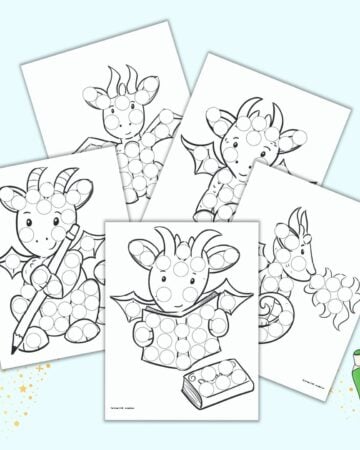 Dot Marker Coloring Pages Archives - Page 2 of 4 - The Artisan Life