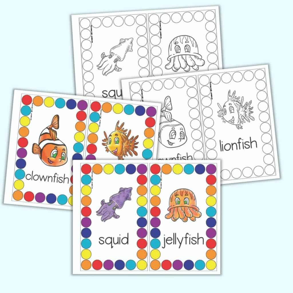 Free Printable Ocean Themed Preschool Worksheets for Preschool ...