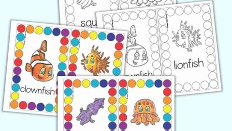 Free Printable Cut & Paste Narwhal Craft - The Artisan Life