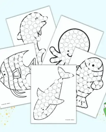 Dot Marker Coloring Pages Archives - Page 2 of 4 - The Artisan Life