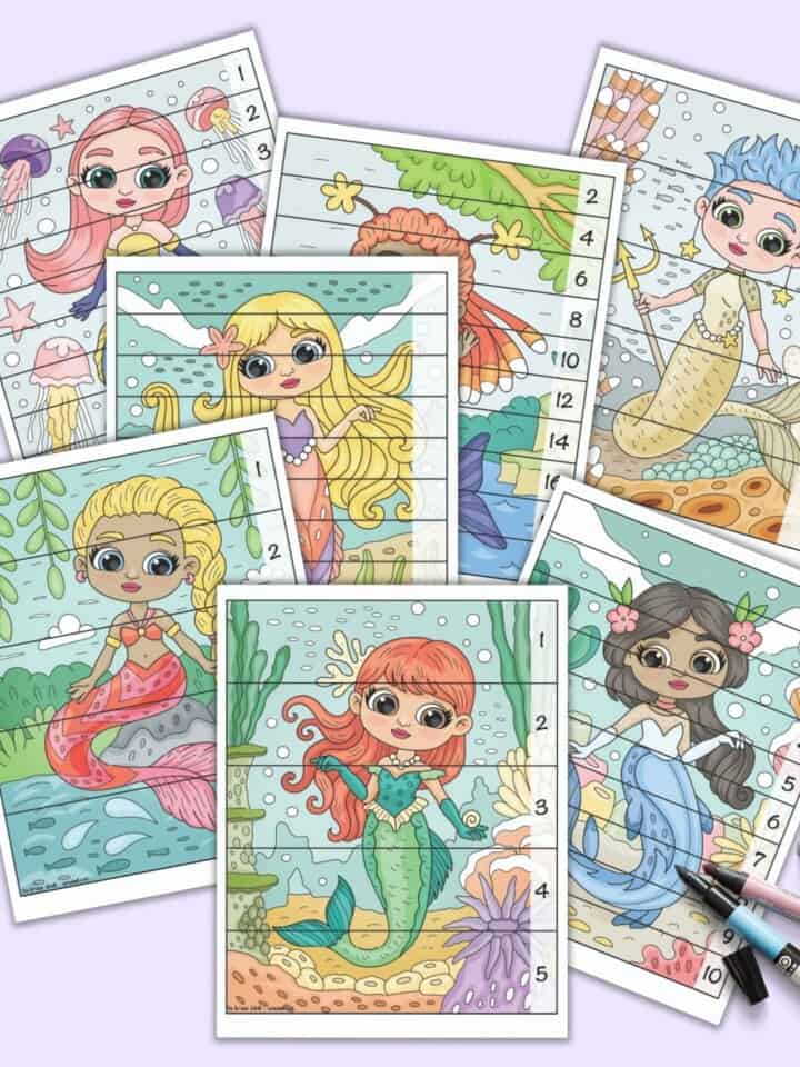 Preschool Math Printables Archives - The Artisan Life