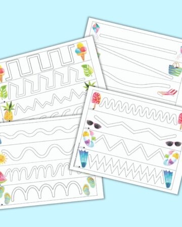 Free Printable Preschool Worksheets - The Artisan Life