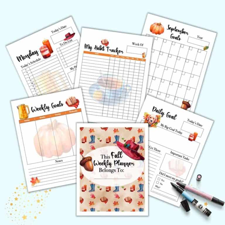 Free Printables for Fall - The Artisan Life