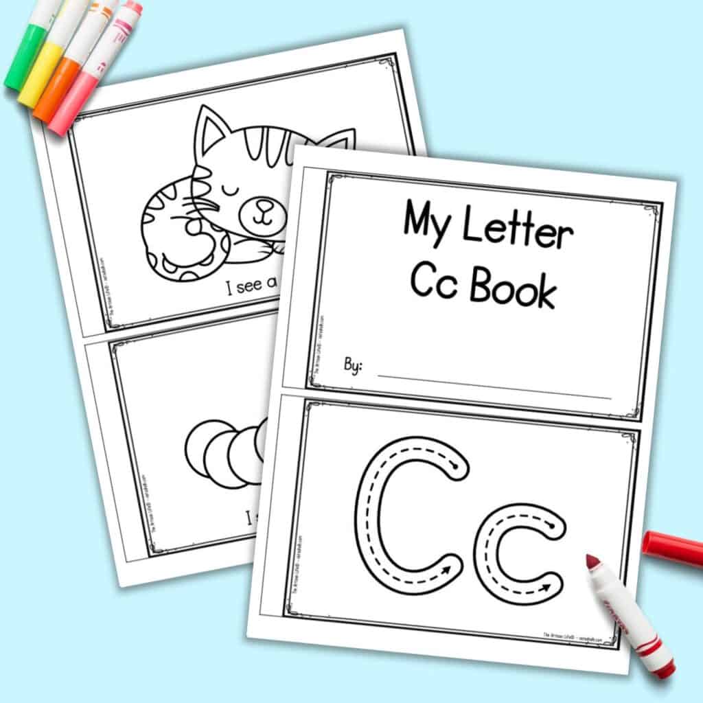 Free Printable Letter D Book Emergent Reader - The Artisan Life