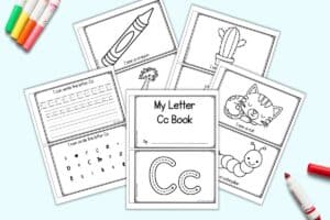 Free Printable Letter C Book Emergent Reader - The Artisan Life