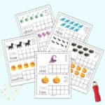 Free Printable Halloween Color by Number - The Artisan Life