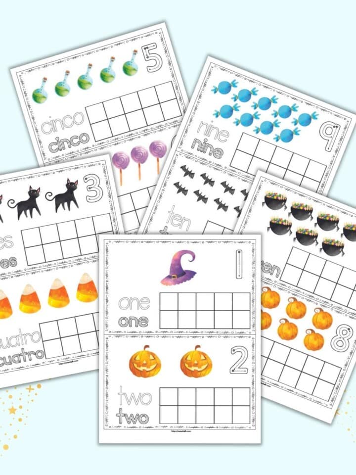 Preschool Math Printables Archives - The Artisan Life