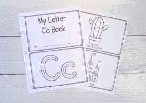 Free Printable Letter C Book Emergent Reader - The Artisan Life
