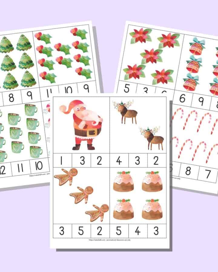 Preschool Math Printables Archives - The Artisan Life