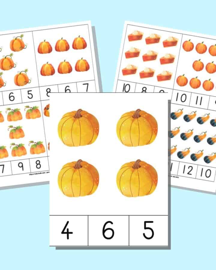 Preschool Math Printables Archives - The Artisan Life