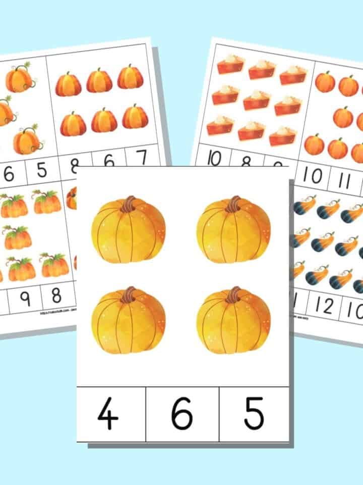 Preschool Math Printables Archives - The Artisan Life